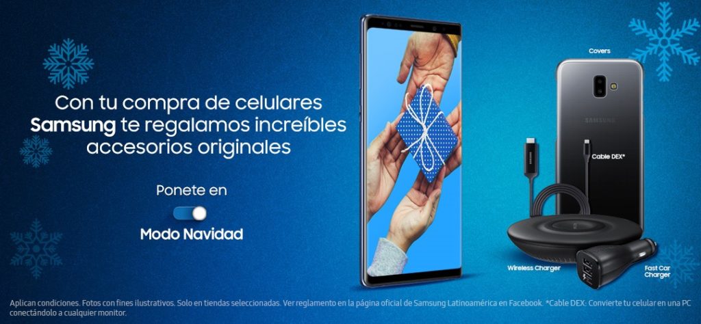 Samsung premia la fidelidad de sus clientes en esta navidad